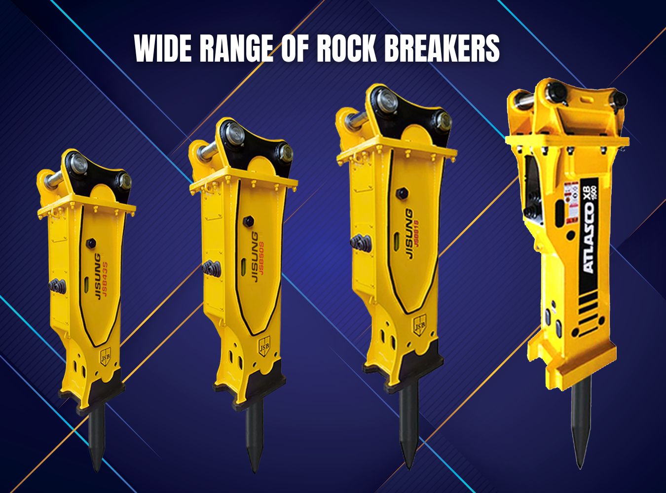 Rock Breaker Suppliers in Coimbatore - XLT Engineers Pvt Ltd